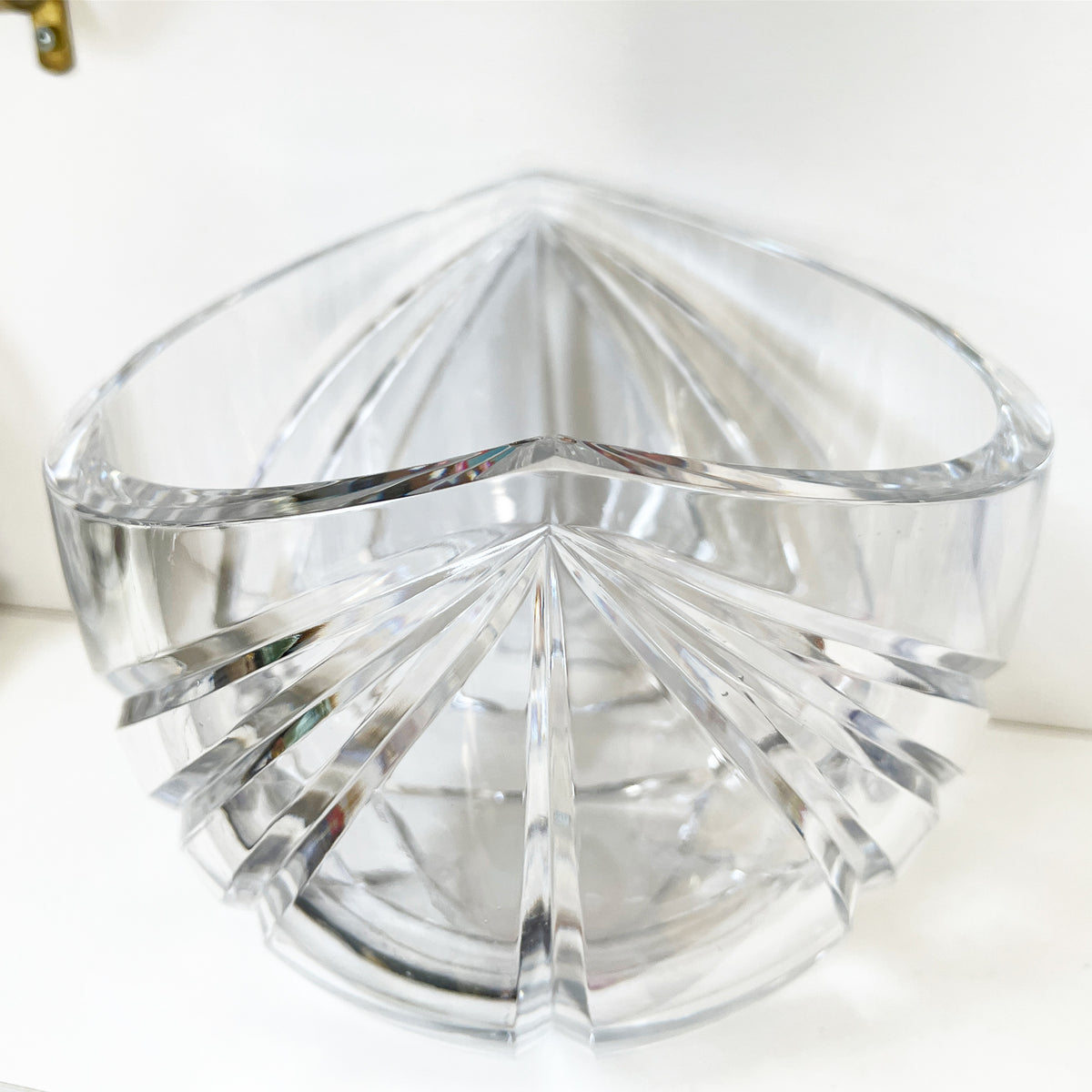 Large Ceska Crystal Bowl – What These Old Things NS