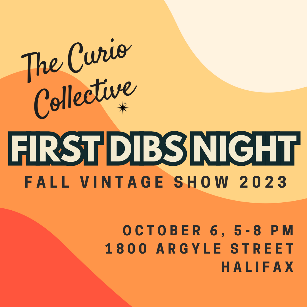 First Dibs Night Curio Ticket – What These Old Things NS