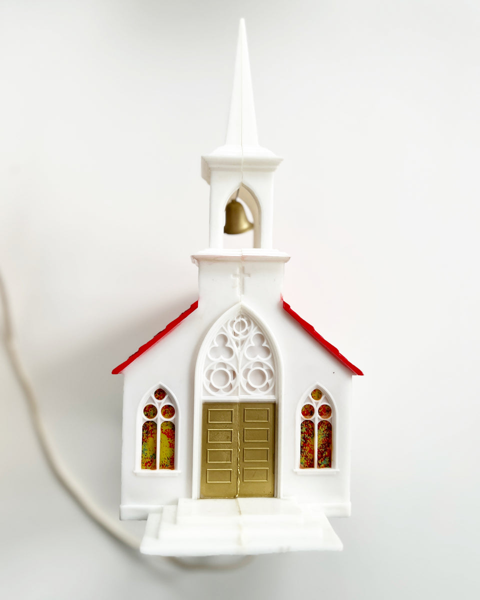 NOMA Illuminated Musical Plastic Church – What These Old Things NS